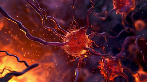 Inflamed Human Lymph Node Under A Microscope Inflamed Tonsils Lymph Node Problem Premium Ai