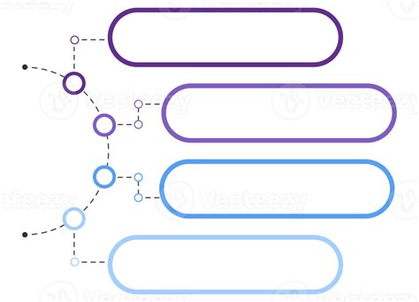 Blue Tone Circle Infographic With 4 Steps Process Or Options