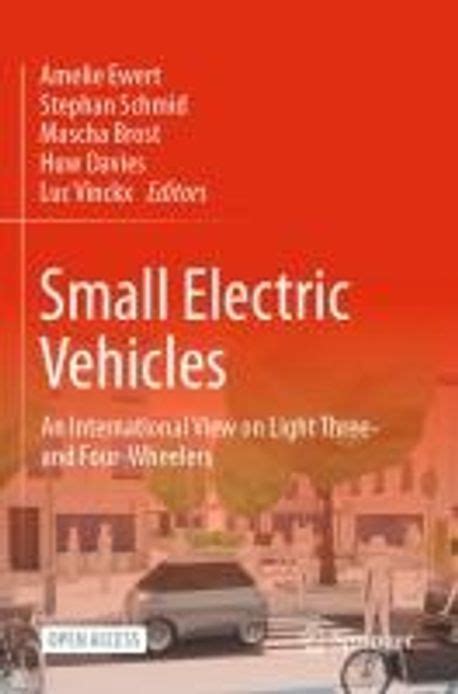 Small Electric Vehicles Ewert Amelie 교보문고