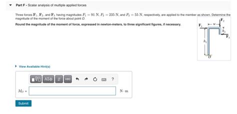 Solved Learning Goal To Apply The Scalar Formulation Of The