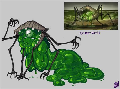 Rule 34 Ambling Pearl Areolae Big Breasts Clam Crawling Gijinka Green Slime Humanized Limbus