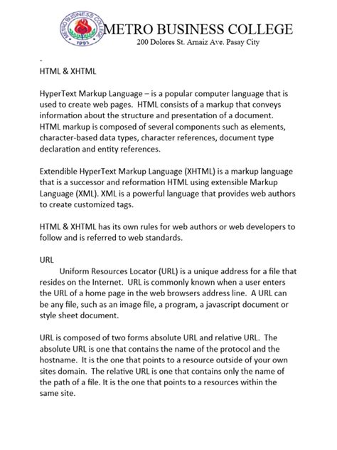 Act6 Orderlist Unorder List Download Free Pdf Html Element Html