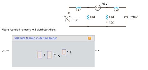 Solved Use The Step By Step Method To Find Io T For T Chegg