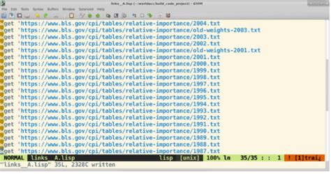 Unformatted Data Processing Using Vim Codeproject