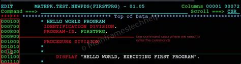 Ispf Data Manipulation Commands