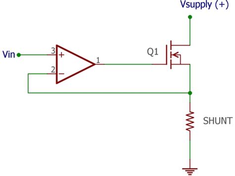 design a voltage controlled current source circuit using op amp