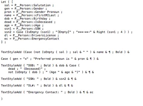 Non Editable Text Selection For Field Data In Filemaker Direct Impact