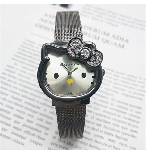 헬로키티 어린이 패션 손목시계 주니어 캐릭터 워치 티몬