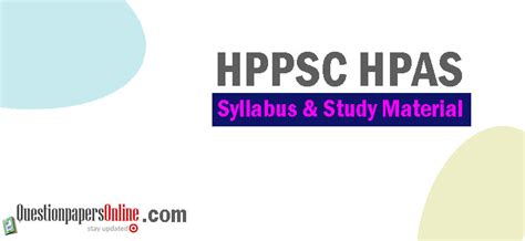 Hppsc Hpas Previous Question Papers For Prelimsmains Solved