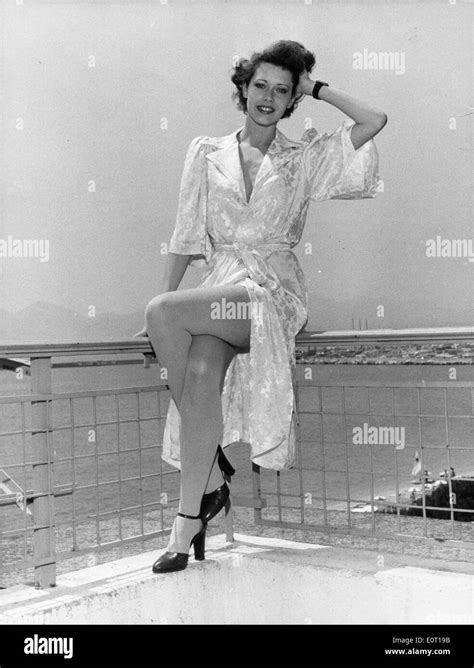 Portrait Of Sylvia Kristel Stock Photo Alamy