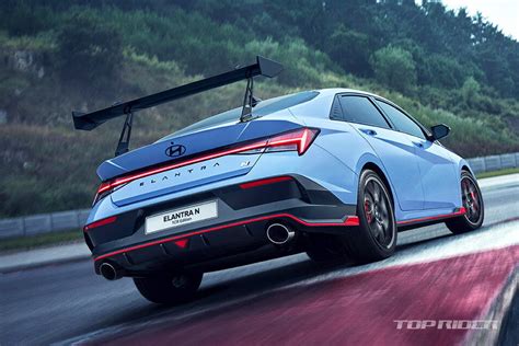 현대차 아반떼 N Tcr 에디션 공개 12월 국내 출시 탑라이더