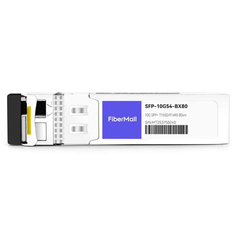 Juniper Ex Sfp 10ge Bx23 80 Compatible 10g Bx Sfp Bidi Fibermall