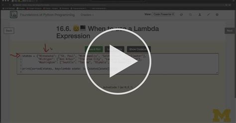 Way Of The Programmer When To Use A Lambda Expression Sorting Coursera