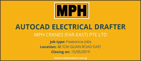 Autocad Electrical Drafter Freelance Job In Singapore