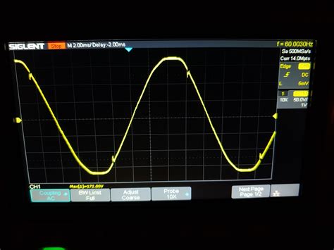 Flickering Lights Oscilloscope Capture Included