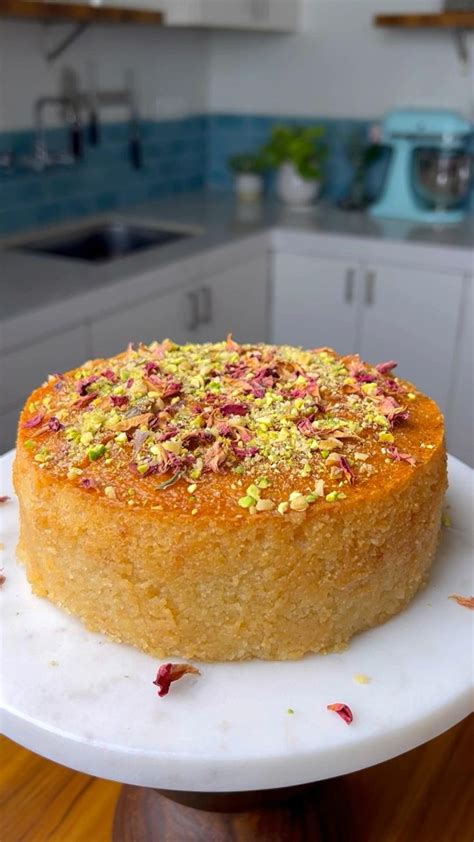 Eggless Semolina Suji Cake 💗 Tea Cakes Recipes Healthy Cake Recipes