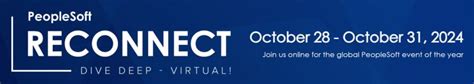 Peoplesoft Questoraclecommunity Reconnect Oracleace Graham Smith
