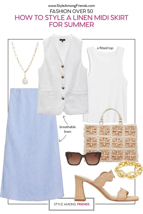 How To Style Midi Skirts In Every Season For Women Over 50 Style