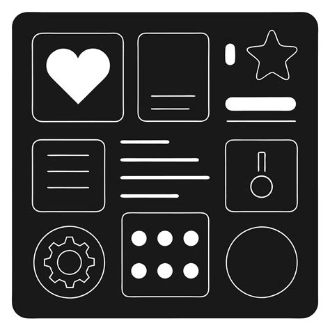 Simple Web Ui Elements Kit Graphic 47800763 Vector Art At Vecteezy