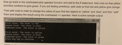 Solved EXERCISE 3 INSTRUCTIONS This Exercise Will Give You Chegg Com