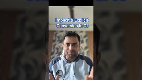 Implicit And Explicit Conversion In C Csharp Csharpprogramming Sudheshwer Rai