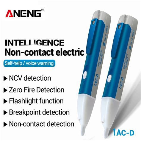 ANENG AC D AC Voltage Detectors Digital Non Contact Test Pencil Electric Voltage Meters