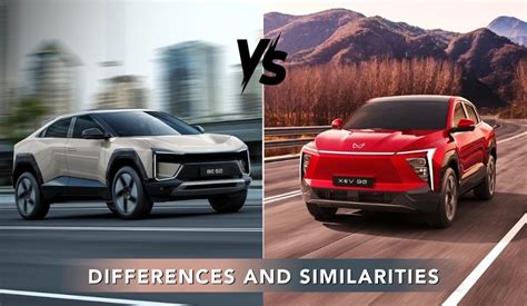 Mahindra Be 6e Vs Xev 9e Differences And Similarities