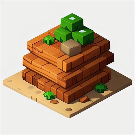 Premium Photo Stylized Wood Tree Assets For Game Environments