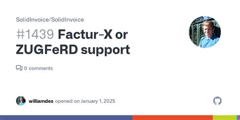 factur x or zugferd support · issue 1439 · solidinvoice solidinvoice
