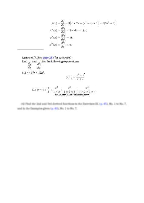 SOLUTION Exercises Iv Studypool