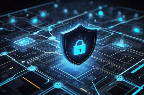 Premium Ai Image Business And Security In Cyberspace Network Connection Internet Network