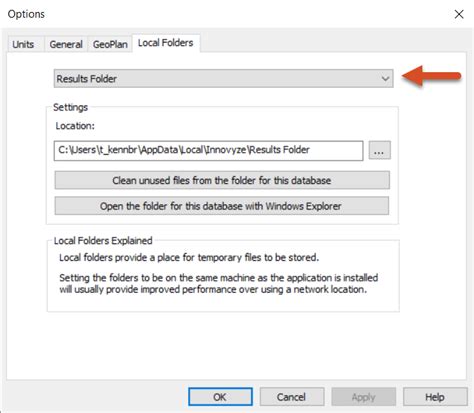 configure local folder locations autodesk