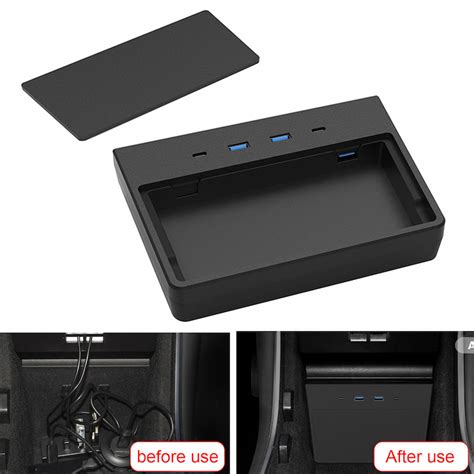 Tesla Usb Hub Splitter Charging For Model Y Evoautostore