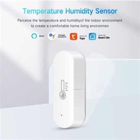 Smart Wifi Humidity And Temperature Sensor Smart Watt