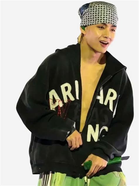 Shop Kim Tae Hyung Bts World Tour Arirang Hoodie North American Jackets
