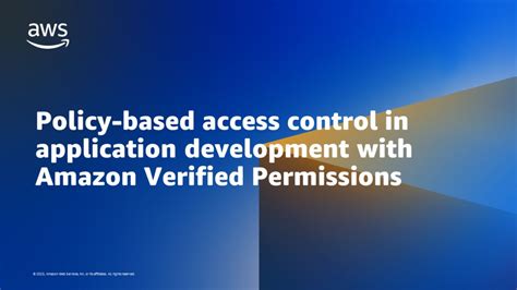 Cyril Parisot On Linkedin Policy Based Access Control In Application Development With Amazon