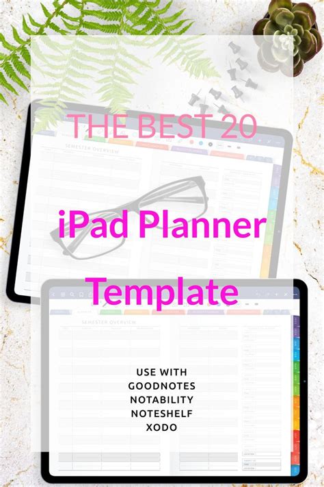 Study Digital Planner Planner Design Ideas Routine Planner Goodnotes Template Planner Notes