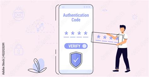 Otp Authentication Secure Verification One Time Password For Secure Transaction On Digital