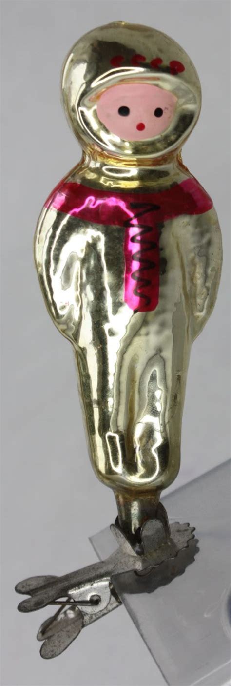 Аукцион Bidspirit Елочная игрушка Космонавт