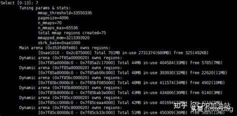 Linux进程内存用量分析之堆内存篇 知乎