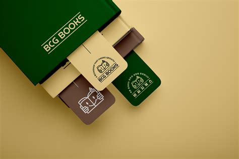 비씨지북스 Bcg Books ｜서점 출판 Book Store And Publisher 로고 디자인 포트폴리오 크몽