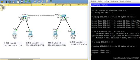 思科模拟器cisco Packet Tracer交换机划分vlan配置packet Tracer划分vlan Csdn博客