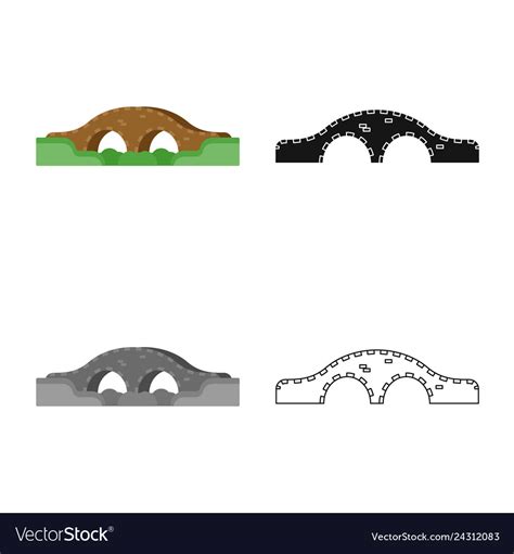 Isolated Object Of Connection And Design Symbol Vector Image