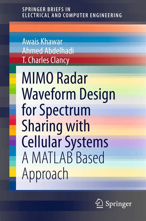 buy mimo radar waveform design for spectrum sharing with cellular