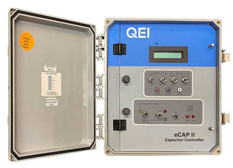 Ecap Ii Mcap Ii Single Phase Capacitor Controller Qei Automation