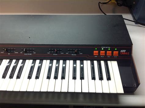 Matrixsynth Vintage 1970s Arp Omni Ii String Synthesizer