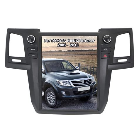 Buy ZWNAV Tesla Style Touch Screen Android Car Radio For Toyota HILUX Revo Surf Fortuner 2005