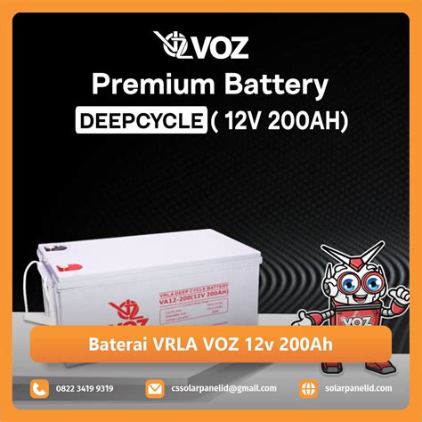 Baterai Vrla Voz V Ah Wa