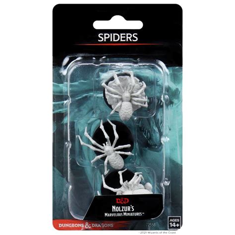 Dandd Nolzurs Marvelous Miniatures Spiders
