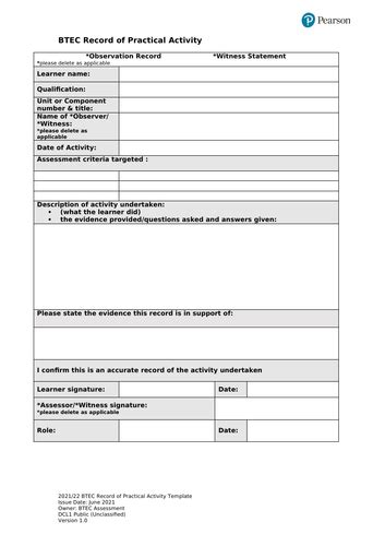 Btec Business Level 3 Unit 4 Managing An Event Distinction Exemplar Model Assignment 3